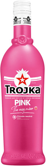 Trojka – one vodka and more than ten different colourful liqueurs ...