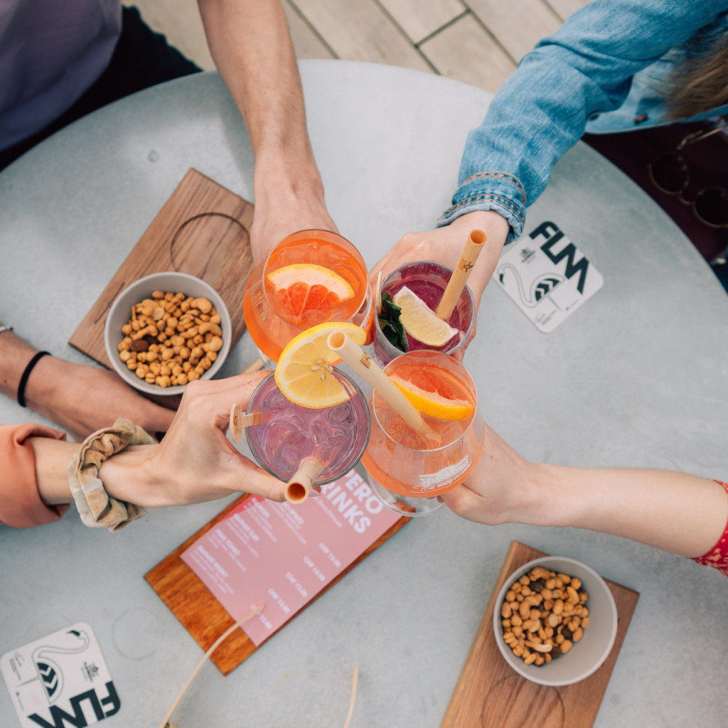 Aperitifideen für einfach Drinks · Trojka Vodka