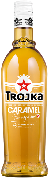 Trojka – one vodka and more than ten different colourful liqueurs ...