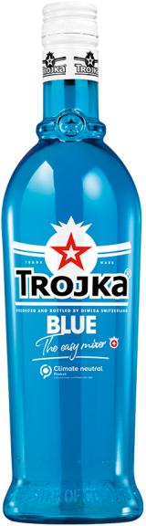 Trojka – one vodka and more than ten different colourful liqueurs ...