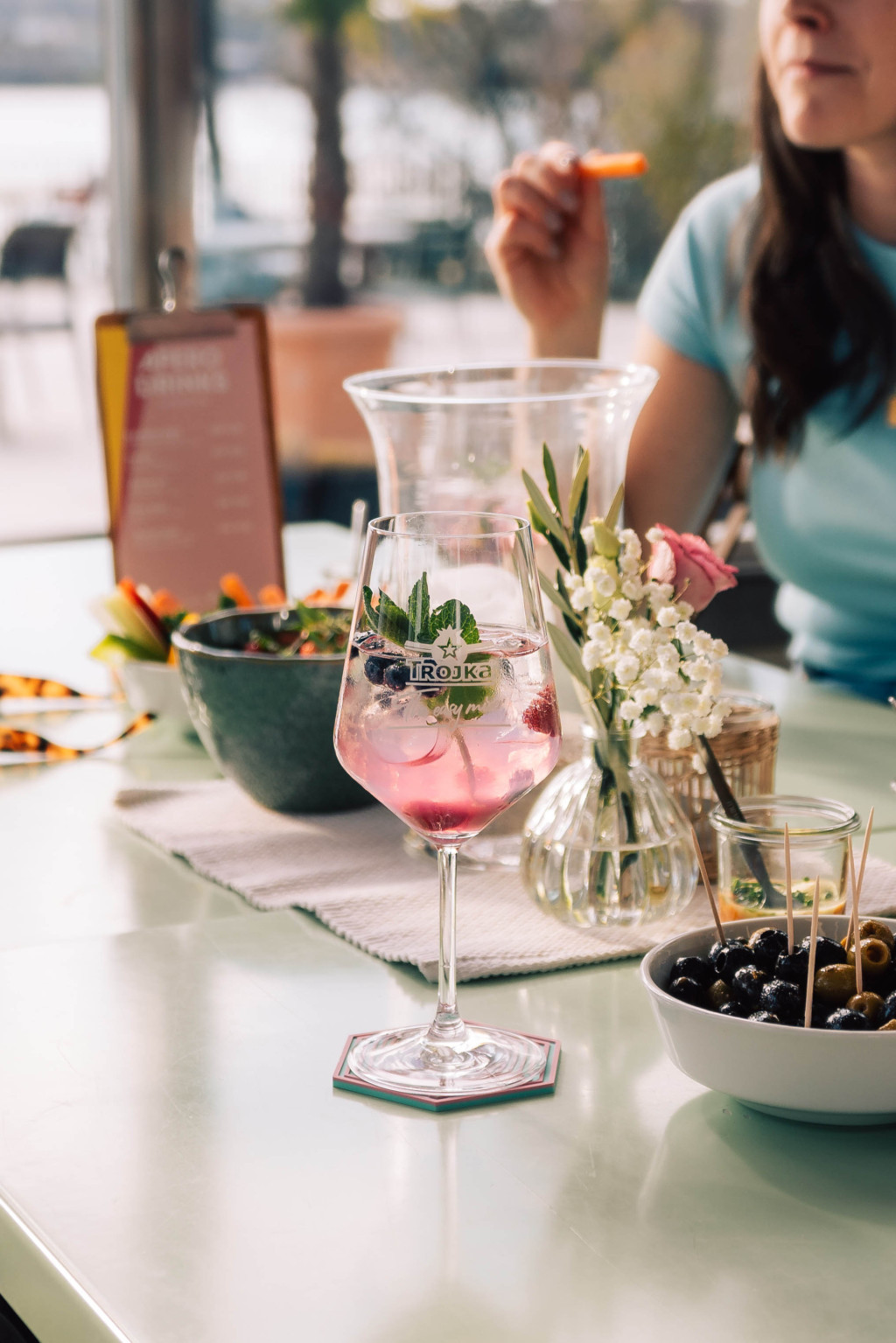 Pink Spritz · Trojka Vodka