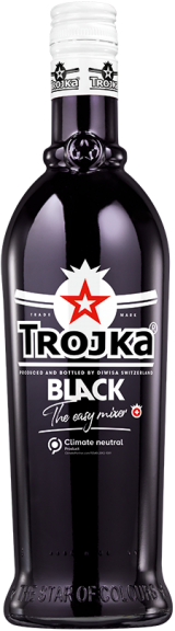 Trojka – one vodka and more than ten different colourful liqueurs ...